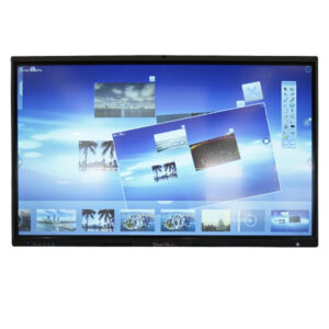 Interactive Monitor 75" with integrated camera - 4K, 40 touch points